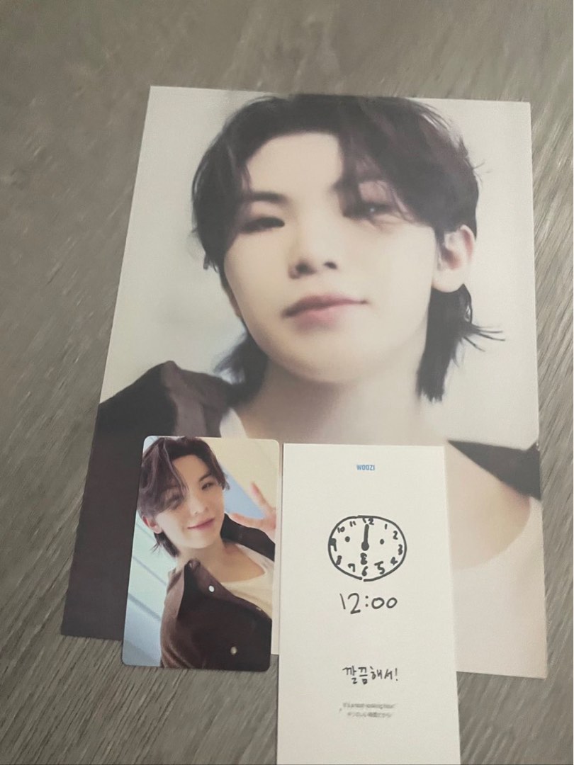 Woozi svt seventeen sg 2024 pc photocard set, Hobbies & Toys ...