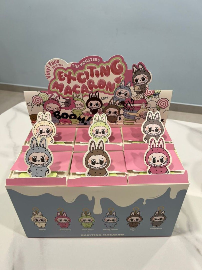 WTS Labubu V1 Macaron [PopMart Original Receipt], Hobbies & Toys, Toys ...