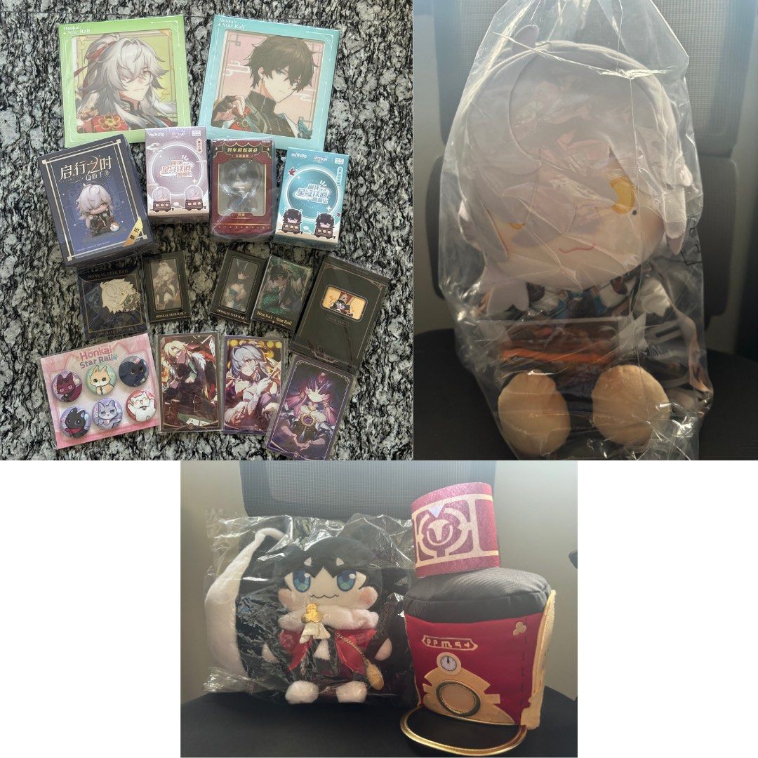 [WTS/LFB] honkai star rail (hsr) merchandise (dan heng/jing yuan/robin ...