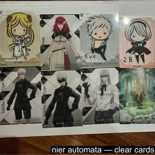Nier automata cards, Hobbies & Toys, Toys & Games on Carousell