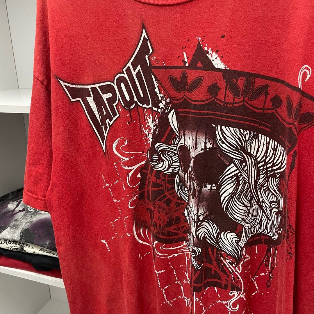 Y2K TAPOUT King Spades Skull Affliction Gothic Grunge likes MMAELITE ...
