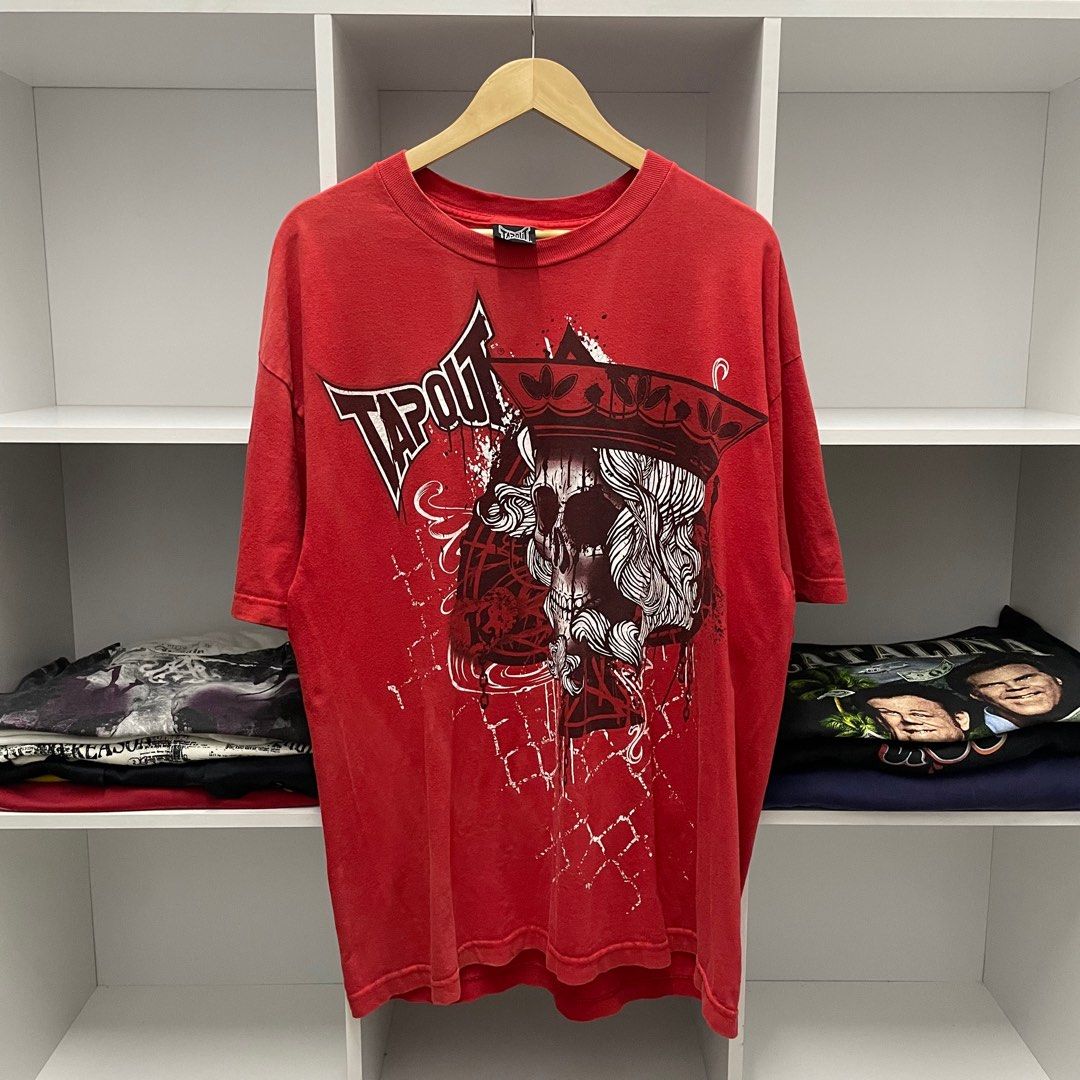 Y2K TAPOUT King Spades Skull Affliction Gothic Grunge likes MMAELITE ...