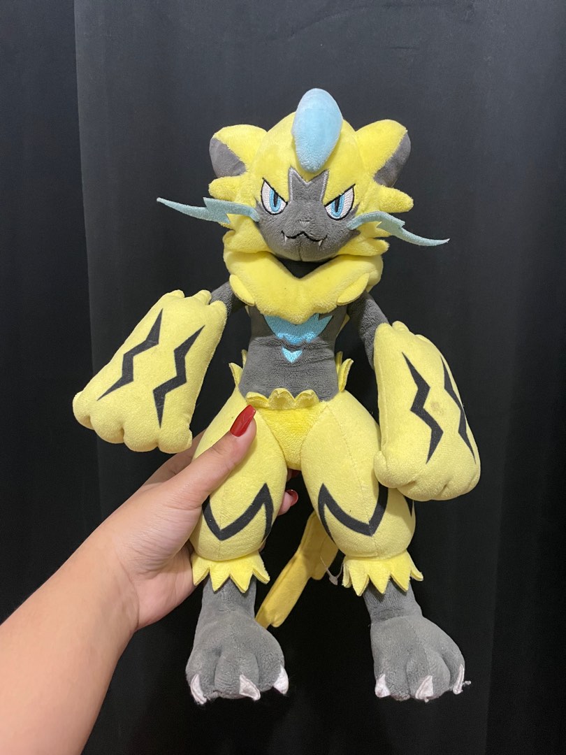 Zeraora Pokemon Plush (Pokemon Center), Hobbies & Toys, Toys & Games on ...