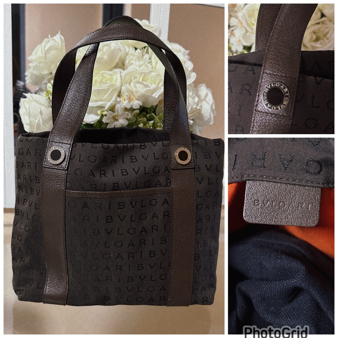 Authentic Bvlgari Logo Mania Bag, Luxury, Bags & Wallets on Carousell