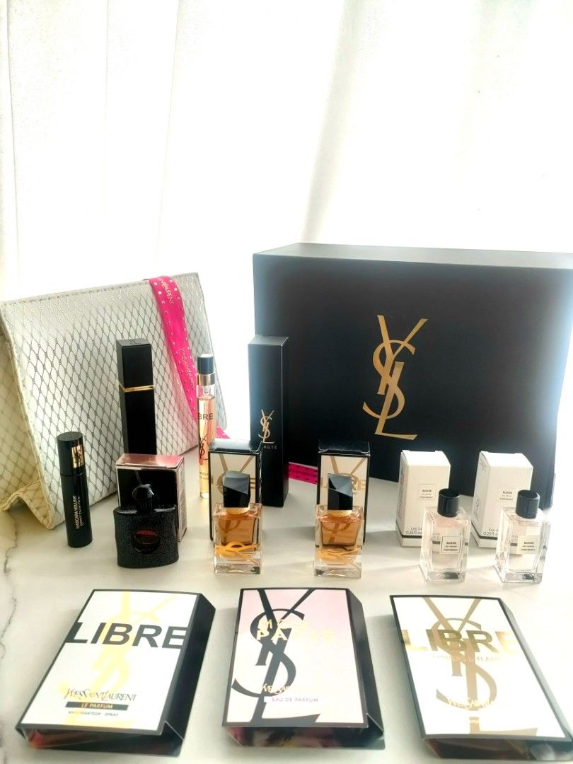 Authentic YSL Gift Set, Beauty & Personal Care, Fragrance & Deodorants on Carousell