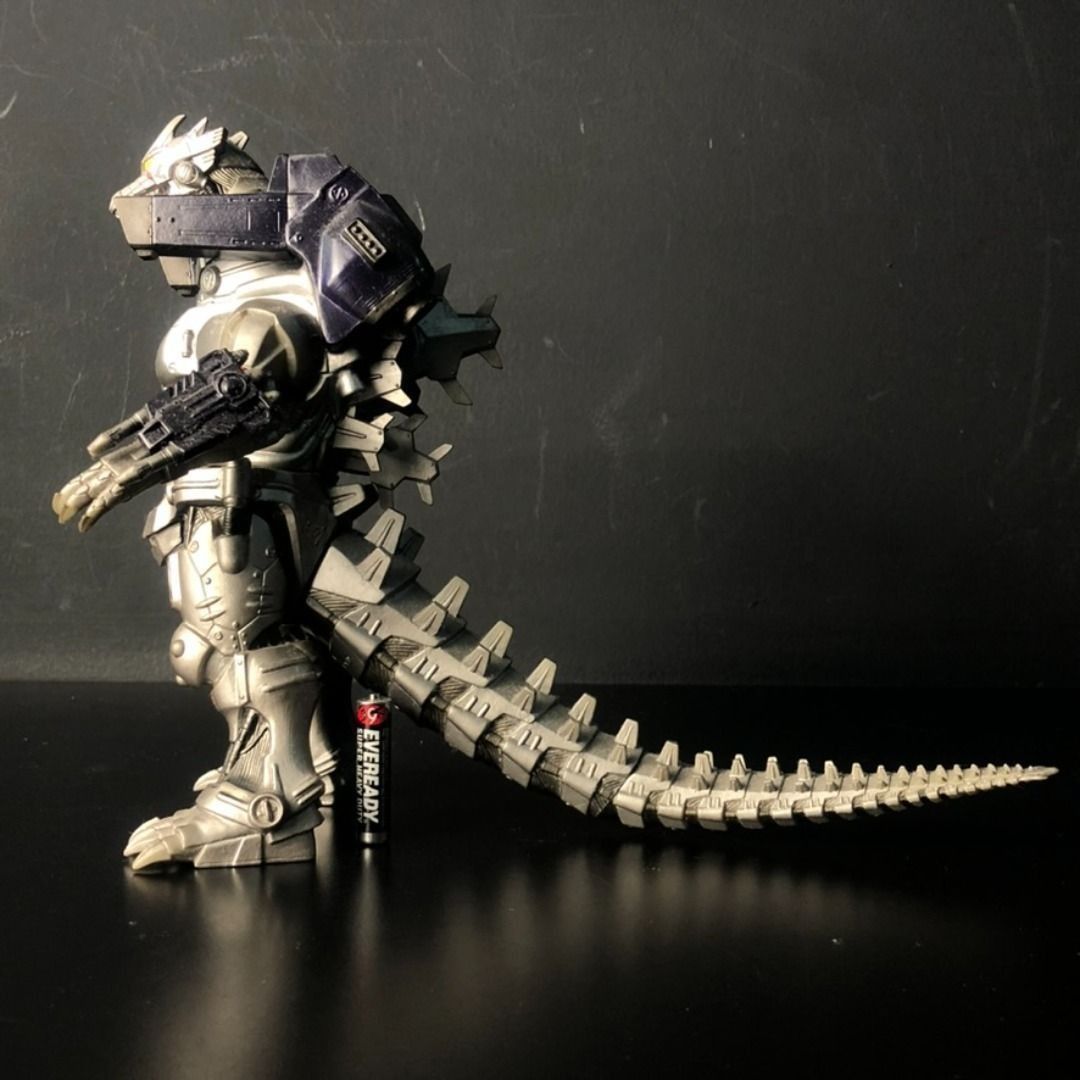 BANDAI 2003 MechaGodzilla Kiryu Heavy Arm Kaiju Godzilla Sofubi Soft ...