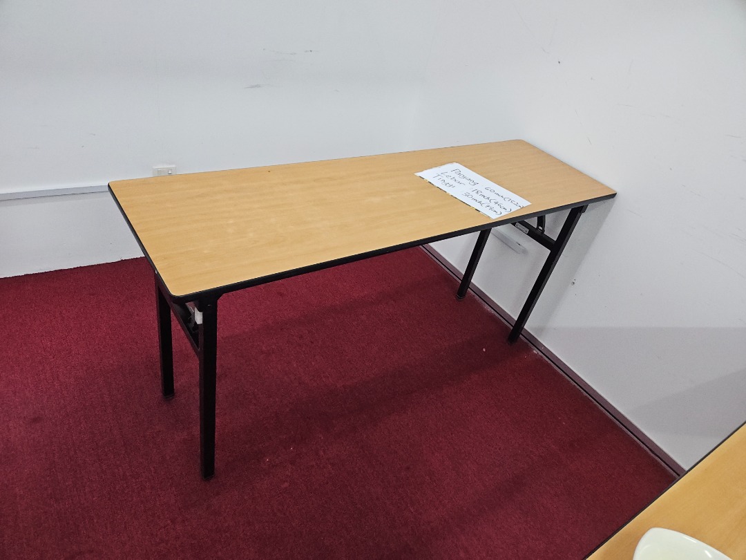 Banquet Table Foldable Meja Panjang Berat, Furniture & Home Living ...