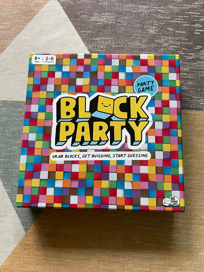Block Party Board Game, Hobbies & Toys, Toys & Games on Carousell