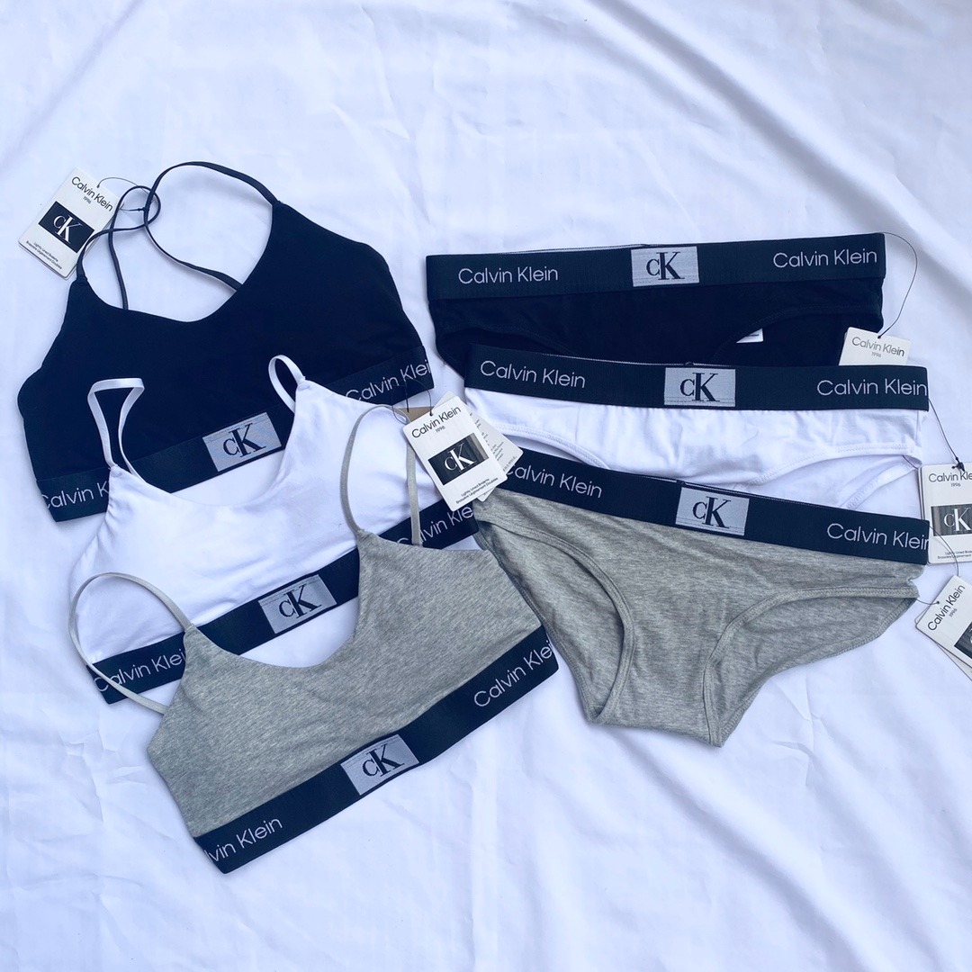 Calvin Klein Same Style underwear and bra one set, Women's Fashion, New ...