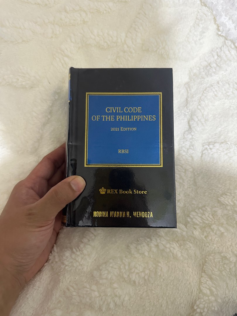 Civil Code of the Philippines 2021, Hobbies & Toys, Books & Magazines ...
