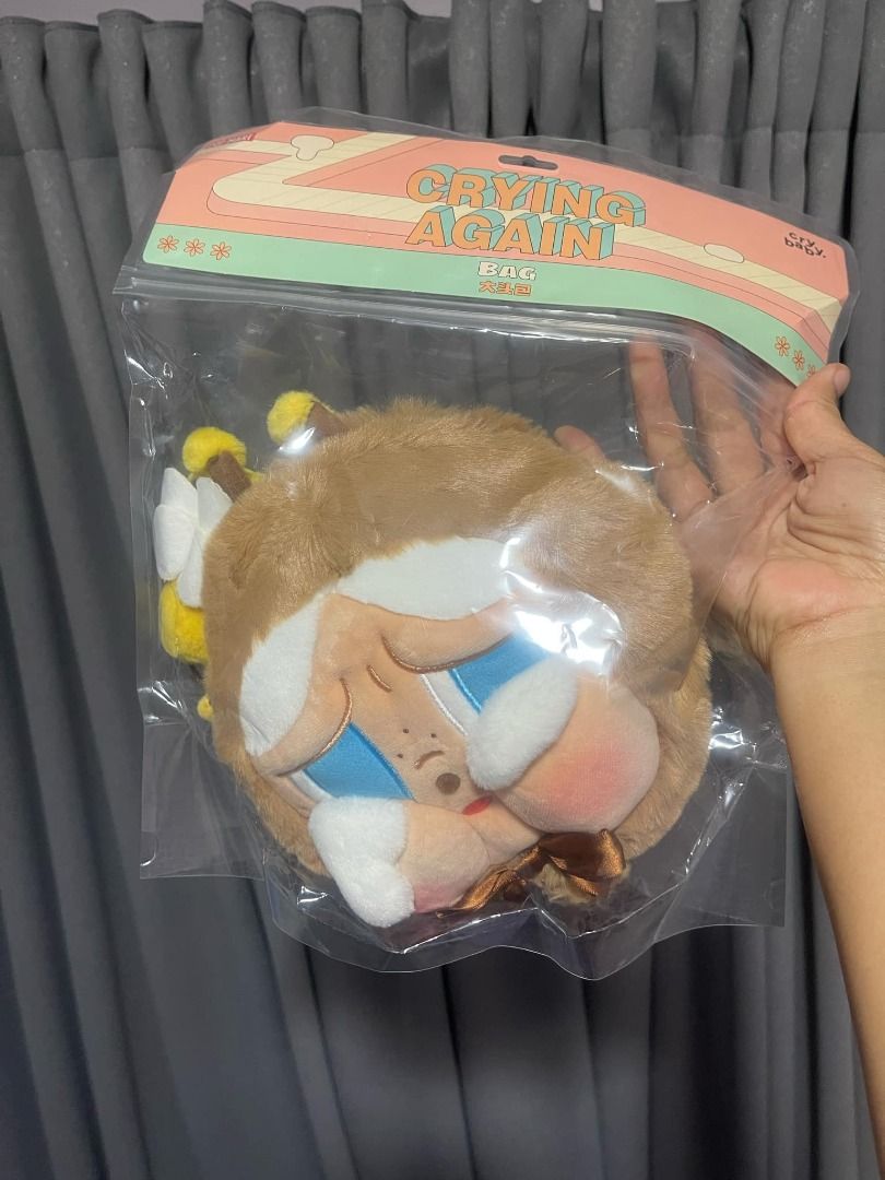 CRYBABY Crying Again Series-Big Head Bag (I'll Bring You a Flower ...