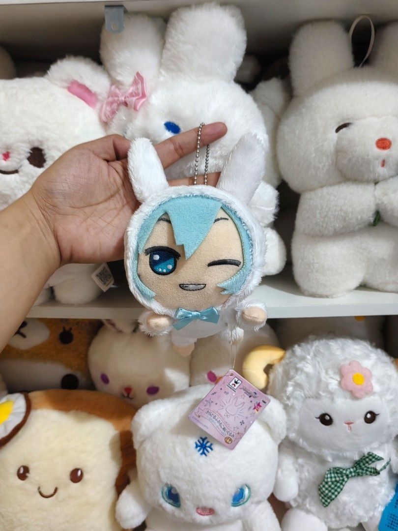 Cute Rabbit Tamaki Yotsuba (Idolish 7 Anime) Bag Charm Plushie Stuff ...