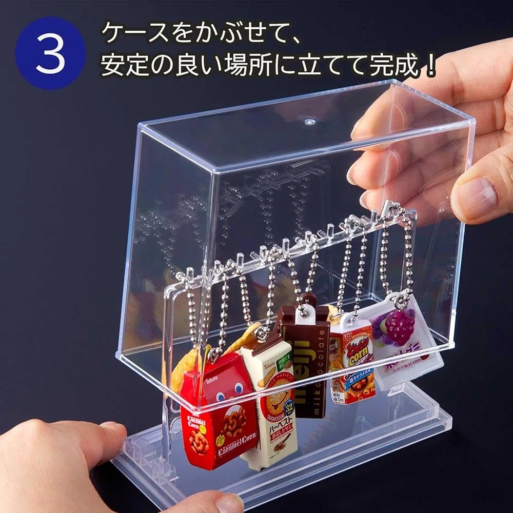 Daiso Acrylic Display case for keychains, Hobbies & Toys, Toys & Games ...