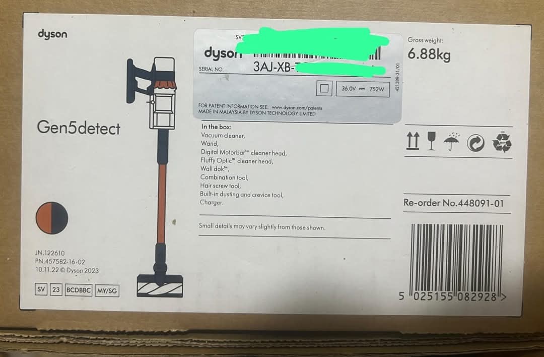 Dyson Gen5 Detect Complete, TV & Home Appliances, Vacuum Cleaner ...