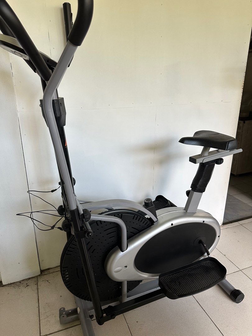 Elliptical Bike Machine Exercise Machine stationary bike gym equipment ...