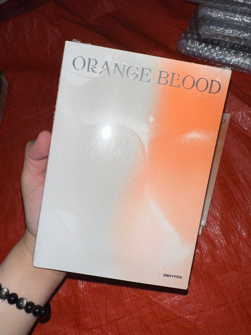 [ENGENE ver.] ENHYPEN - 5th Mini Album [ ORANGE BLOOD ], Hobbies & Toys ...