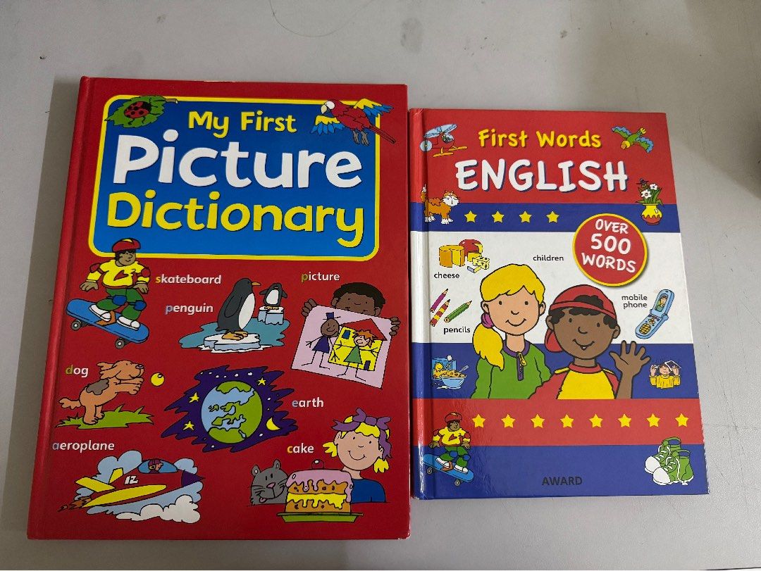 First Words English, Hobbies & Toys, Books & Magazines, Children's ...