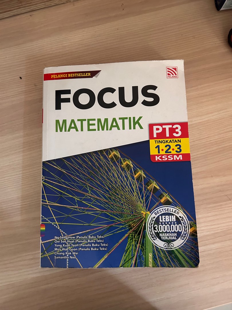 FOCUS matematik form 1,2,3, Hobbies & Toys, Books & Magazines ...