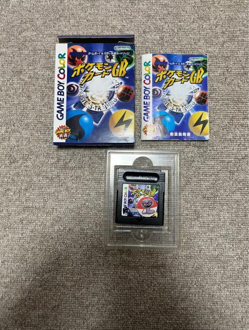 Gameboy Pokemon Trading Card (Full Box), Video Gaming, Video Game ...
