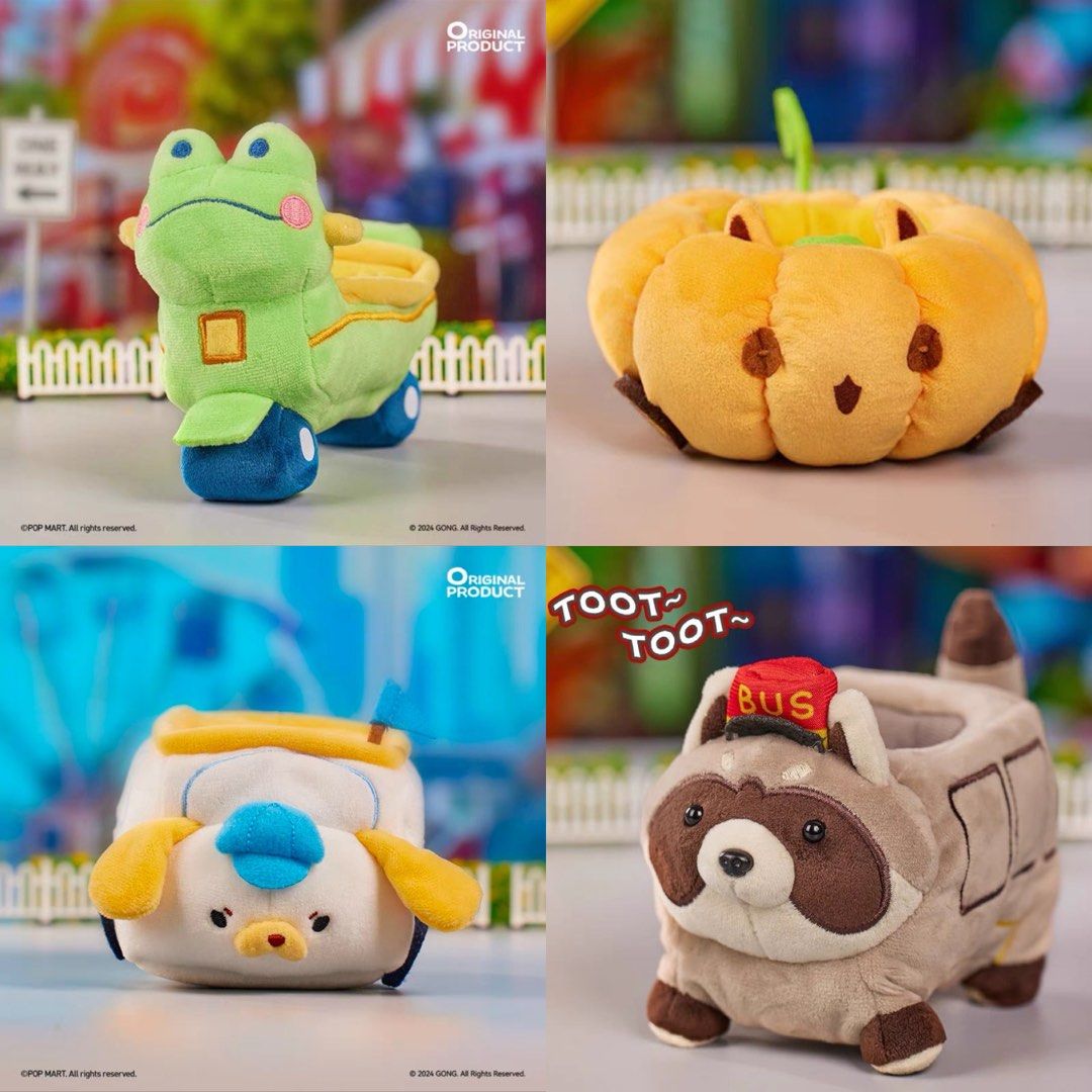 GONG LABUBU ROAMING CAR POPMART / FULL SET / CONFIRMED DESIGN / SINGLE ...