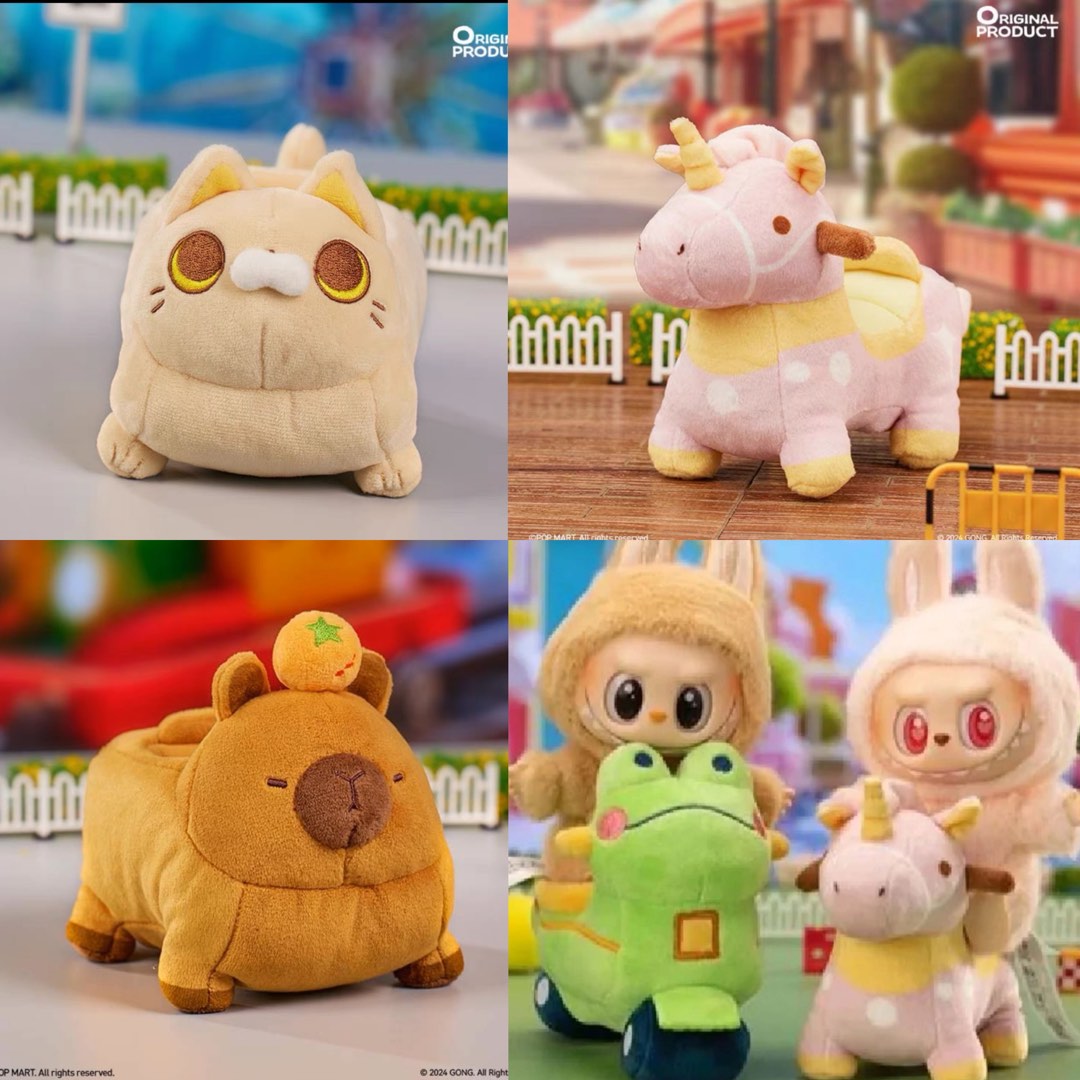 GONG LABUBU ROAMING CAR POPMART / FULL SET / CONFIRMED DESIGN / SINGLE ...