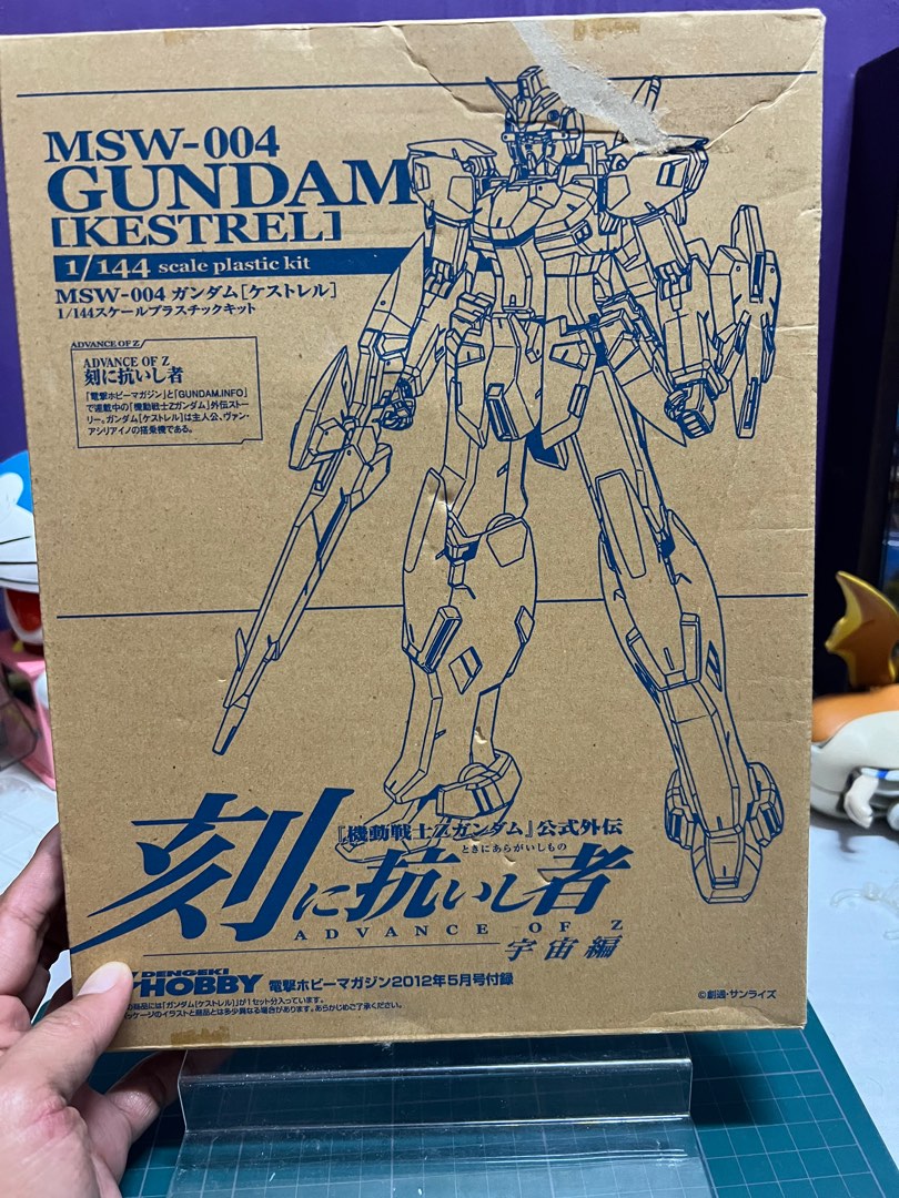 Gundam Advance of Z Kestrel model kit 1/144 Scale MSW-004, Hobbies ...