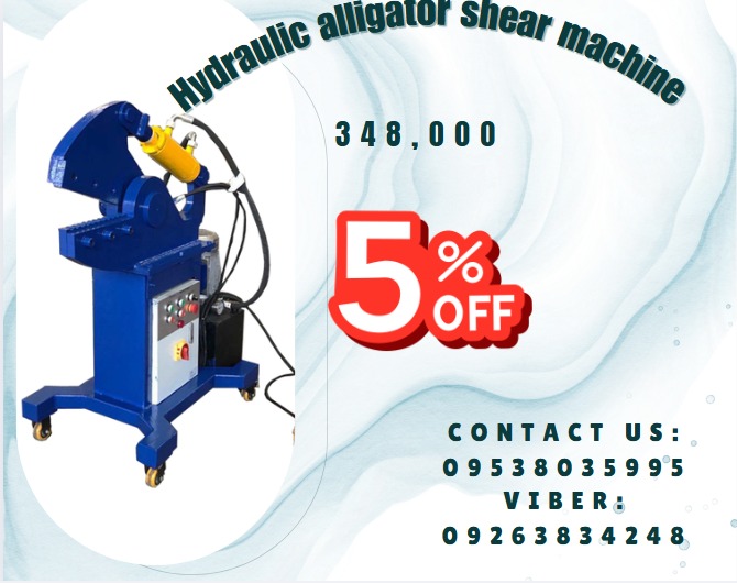 HYDRAULIC ALLIGATOR SHEAR MACHINE, Commercial & Industrial, Industrial ...