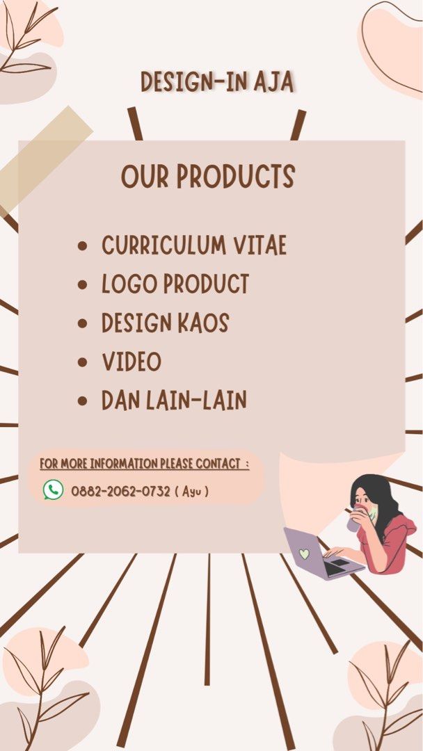 Jasa desain logo atau cv dan lain lain, Jasa, Lainnya di Carousell