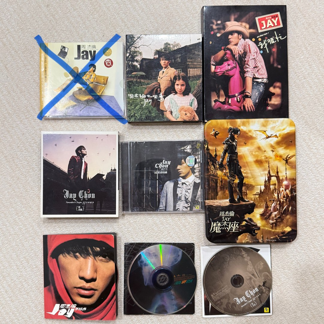 Jay Chou CD DVD 周杰伦, Hobbies & Toys, Music & Media, CDs & DVDs on Carousell