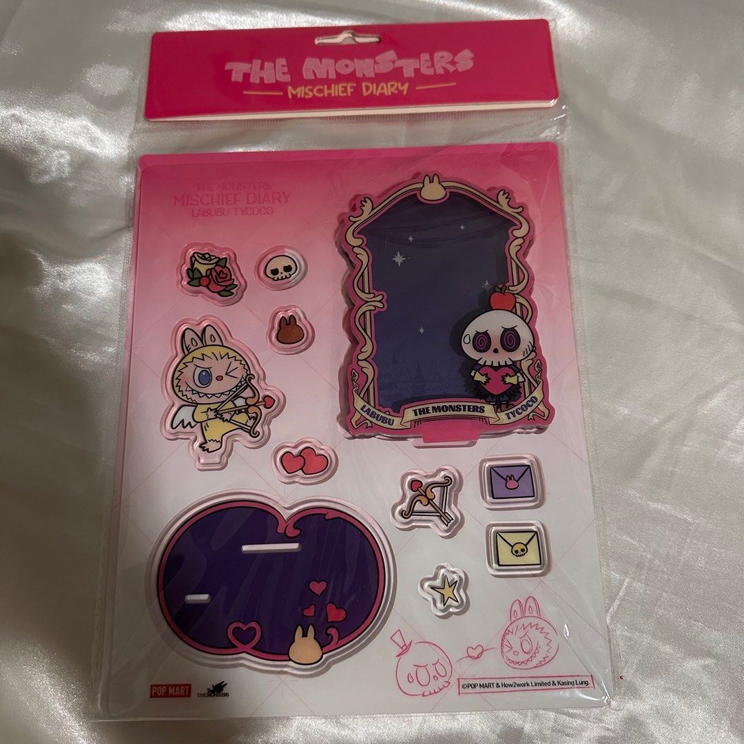 LABUBU Mischief Diary Series - DIY Photo Frame, Hobbies & Toys ...