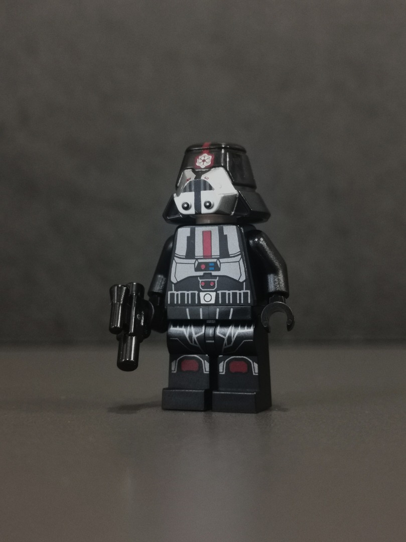 LEGO STAR WARS SW0443: Sith Trooper Minifigure - Black Armor with ...