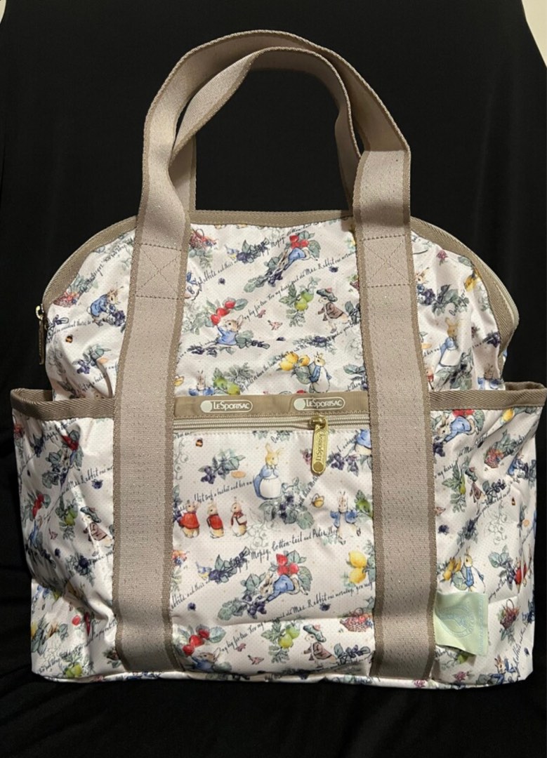 LeSportsac backpack x peter the rabbit, Luxury, Bags & Wallets on Carousell