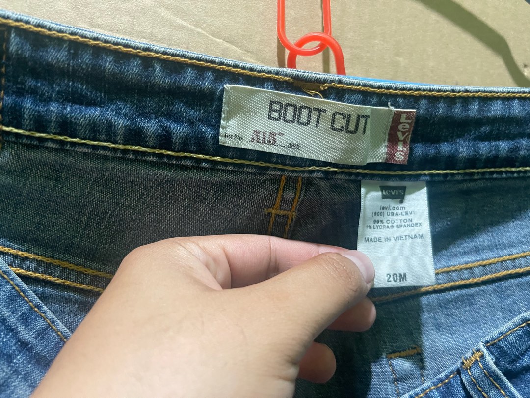 Levis Boot Cut 20M 515 -Pants (see photos), Men's Fashion, Bottoms ...