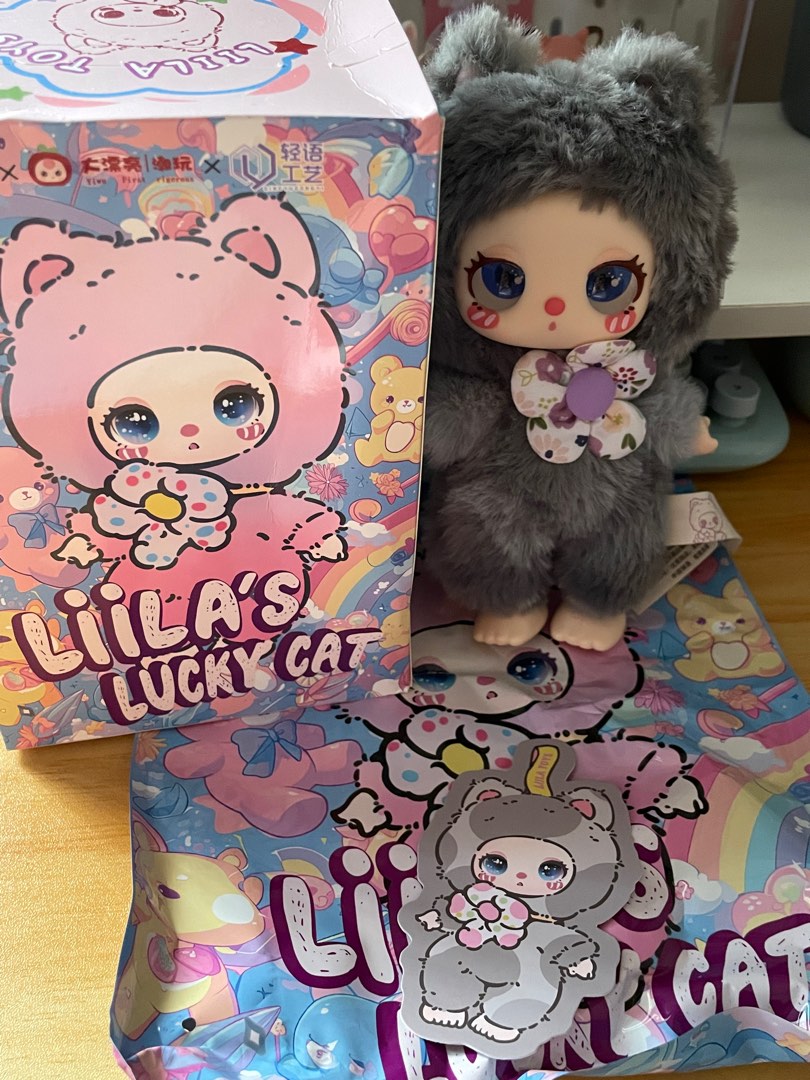 LIILA LUCKY CAT (galactic mist), Hobbies & Toys, Toys & Games on Carousell