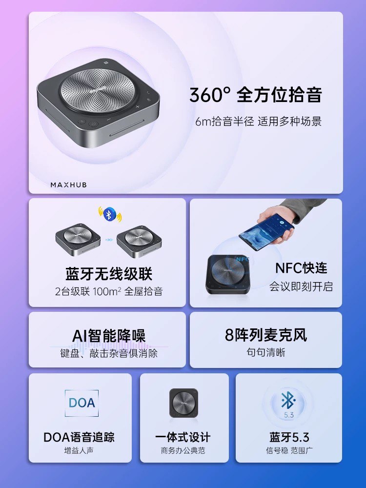 Maxhub BM31 conference speakerphone, Audio, Soundbars, Speakers ...