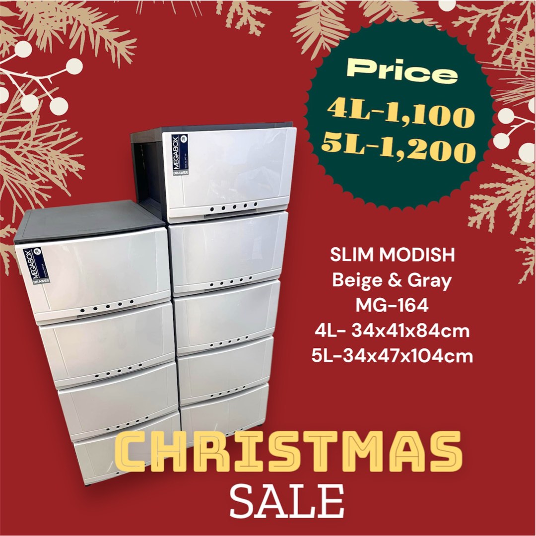 Mega box drawers & cabinets original sale, Furniture & Home Living ...