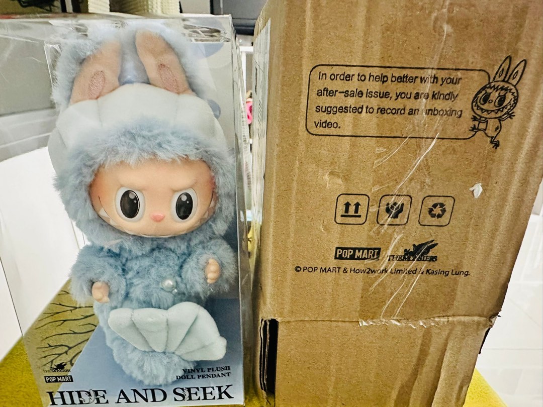 Merbubu + Labubu v1 toffee, Hobbies & Toys, Toys & Games on Carousell