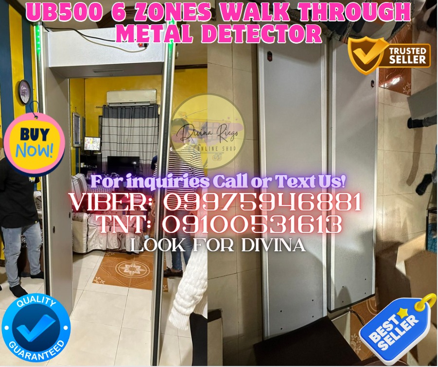 Metal Detector Walk Through with 6 Zone Pick Up Now or Deliver ...