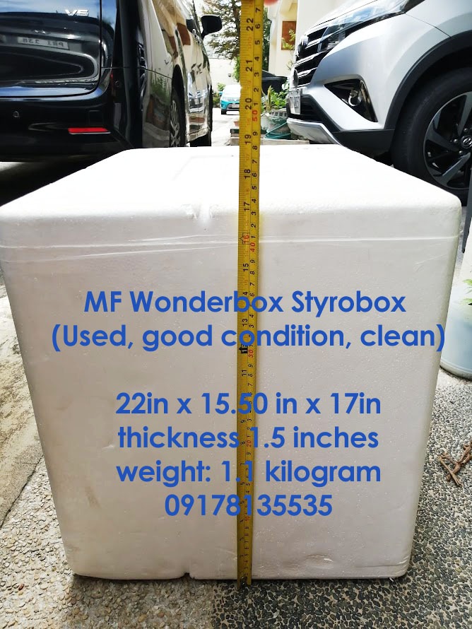 MF Wonderbox Styrobox (Used, good condition, clean), Everything Else ...
