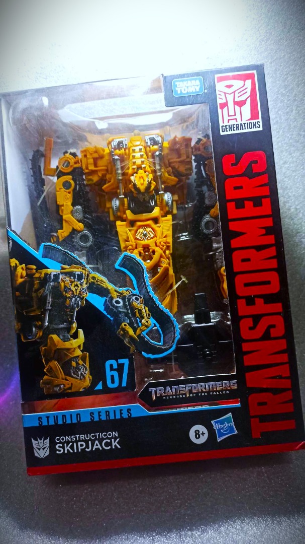 MISB SS67 SKIPJACK Voyager Class Hasbro Decepticon Transformers ...