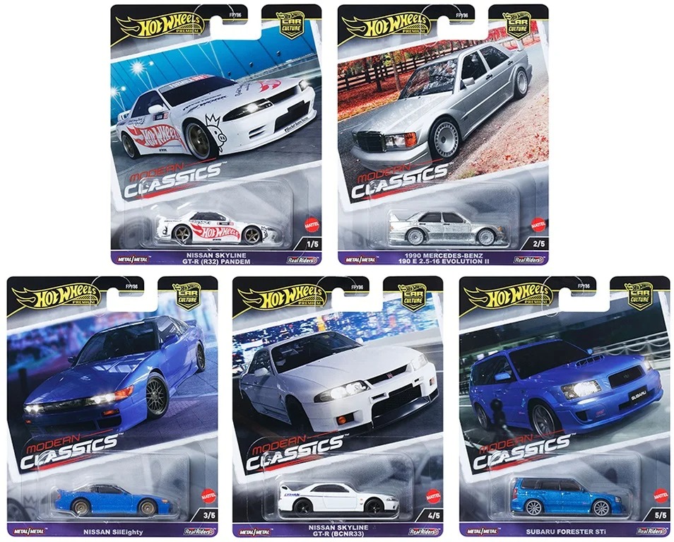 Modern Classics Set Hotwheels Premium Car Culture hot wheels JDM japan ...