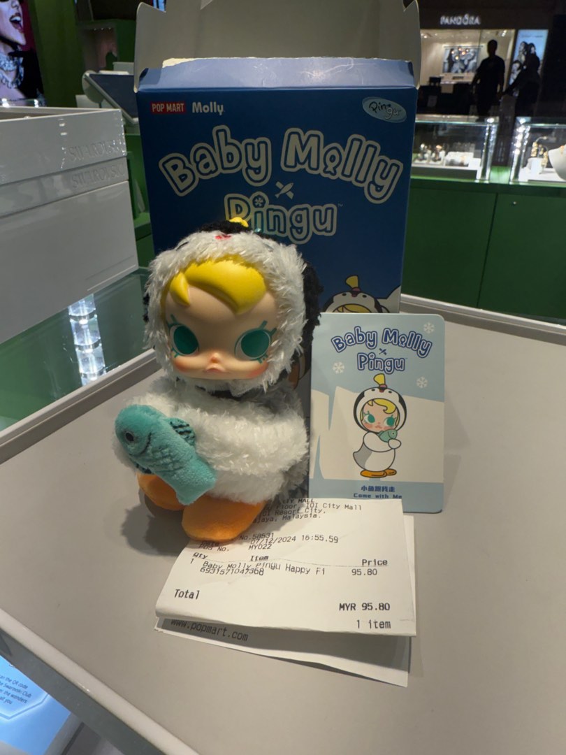 MOLLY x PINGU, Hobbies & Toys, Toys & Games on Carousell