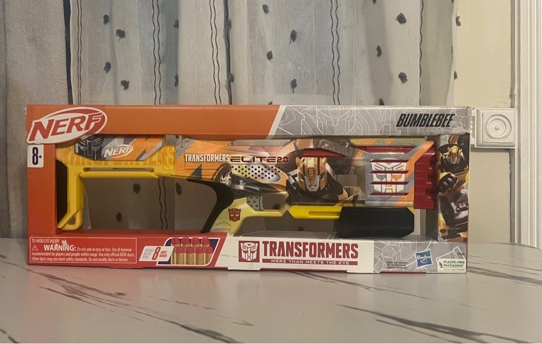 Nerf Transformers Gun, Hobbies & Toys, Toys & Games on Carousell