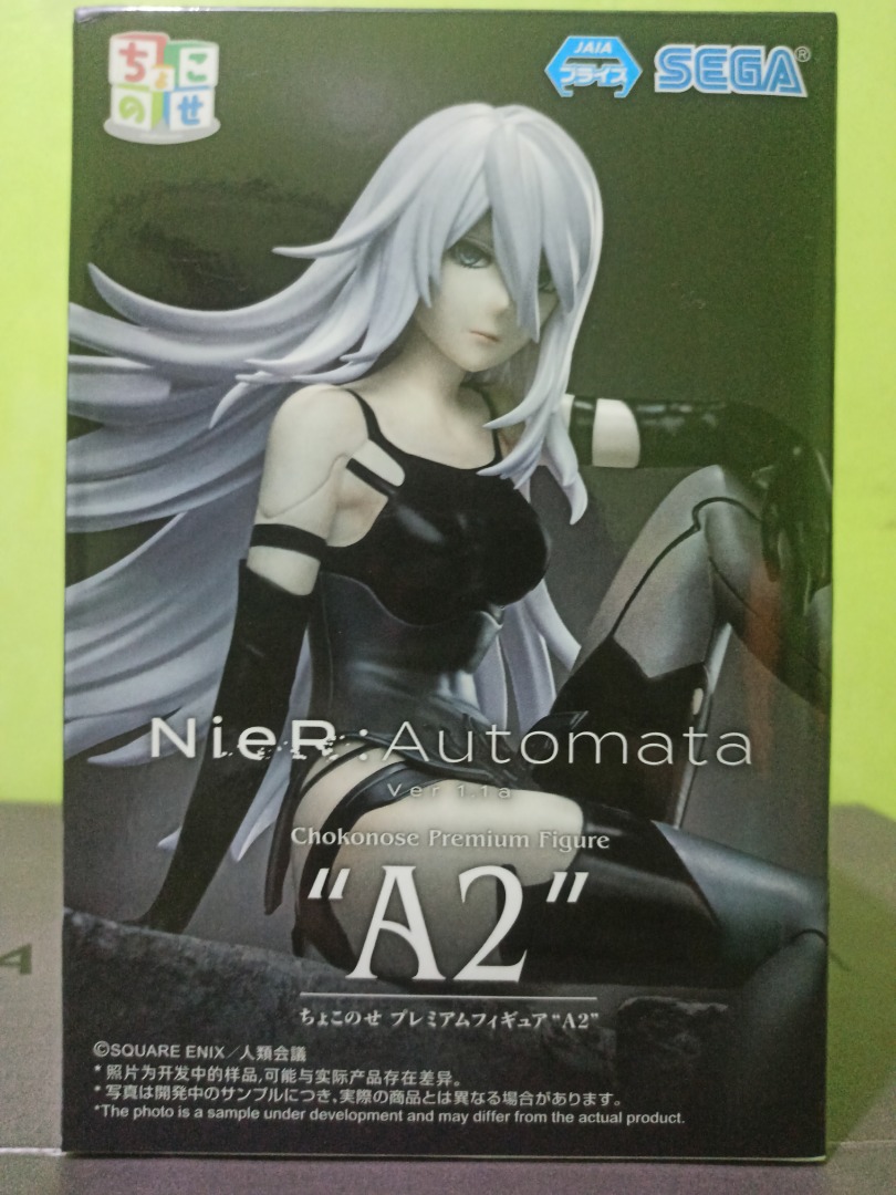 NieR: Automata Ver. 1.1a "A2" - Sega Chokonose Premium Figure, Hobbies ...