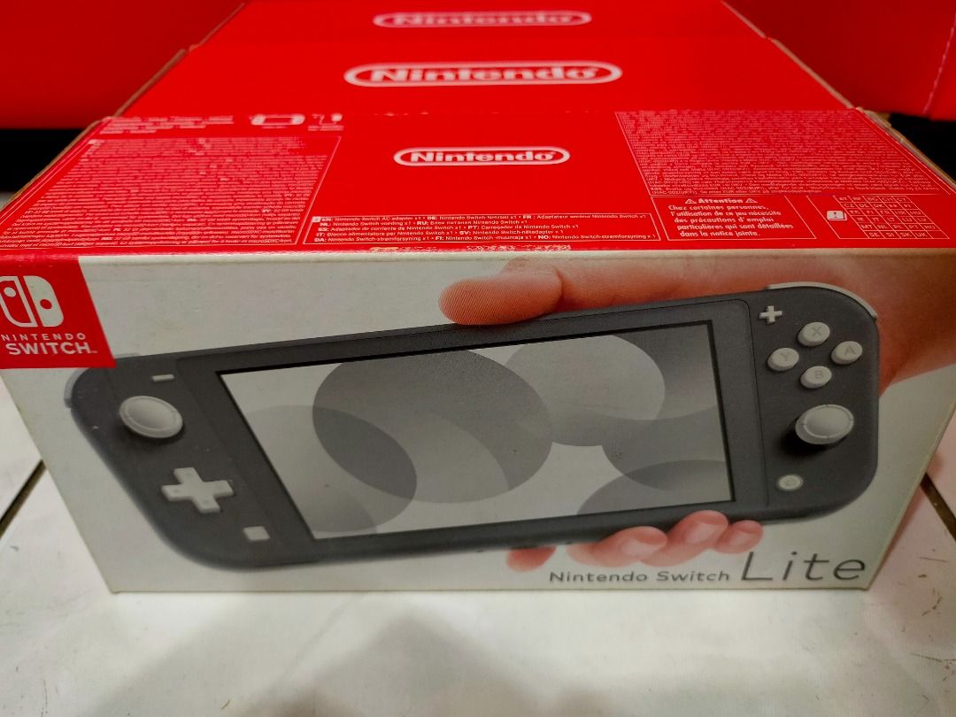 Nintendo Switch Lite (Full Box Set) Grey / Blue / Animal Crossing ...