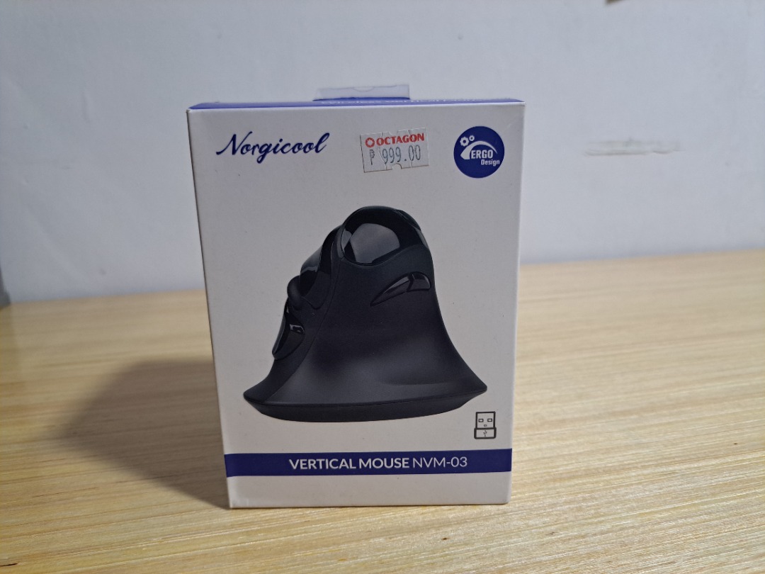 NORGICOOL Wireless Ergo Vertical Mouse, Computers & Tech, Parts ...