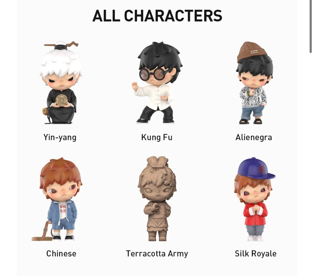 [CONFIRMED DESIGNS] Hirono x CLOT / Ning Ning/ Yin Yang/ Kung Fu ...