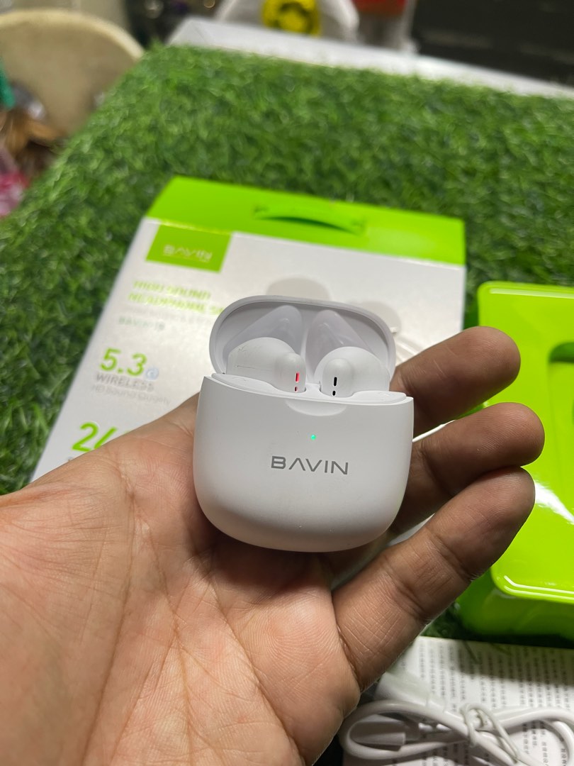 original bavin wireless earbuds BA19 model, Audio, Headphones ...