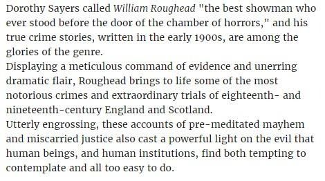 PAPERBACK 1977 Classic Crimes William Roughead Mystery Criminology ...