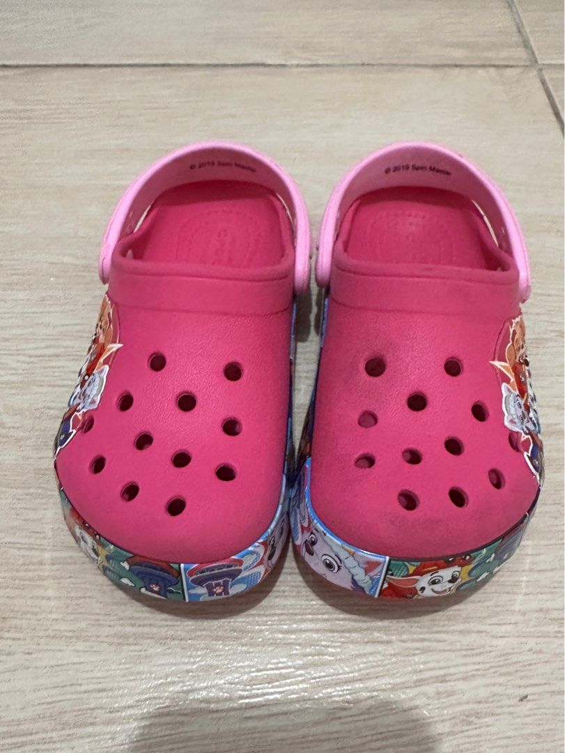 Paw Patrol Crocs, Babies & Kids, Babies & Kids Fashion on Carousell